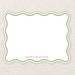 Wavy Edge Custom Notecards With Envelopes Custom Stationery Preppy ...
