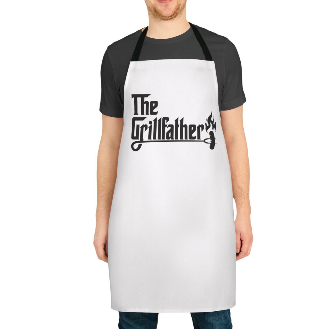 The Grillfather Chef's Apron, Father's Day Chef Gift for Dad, 5 Color ...