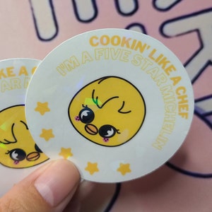 SKZOO Stray Kids Felix Bbokari God's Menu Chef Sticker - Etsy