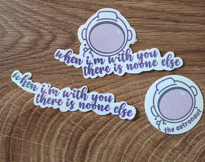 BTS BT21 Bangtan Jin ARMY the Astronaut Lyrics Sticker Pack | Kpop ARMY ...