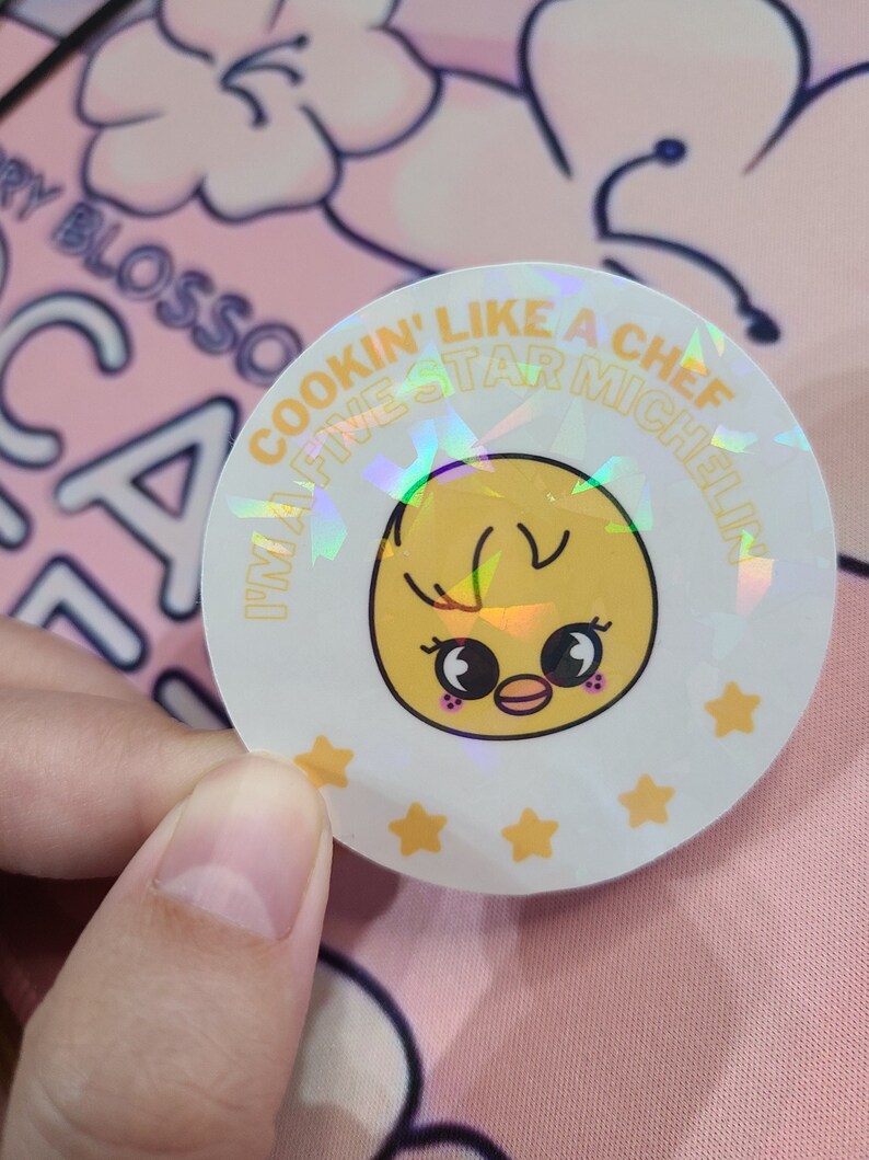 SKZOO Stray Kids Felix Bbokari God's Menu Chef Sticker - Etsy