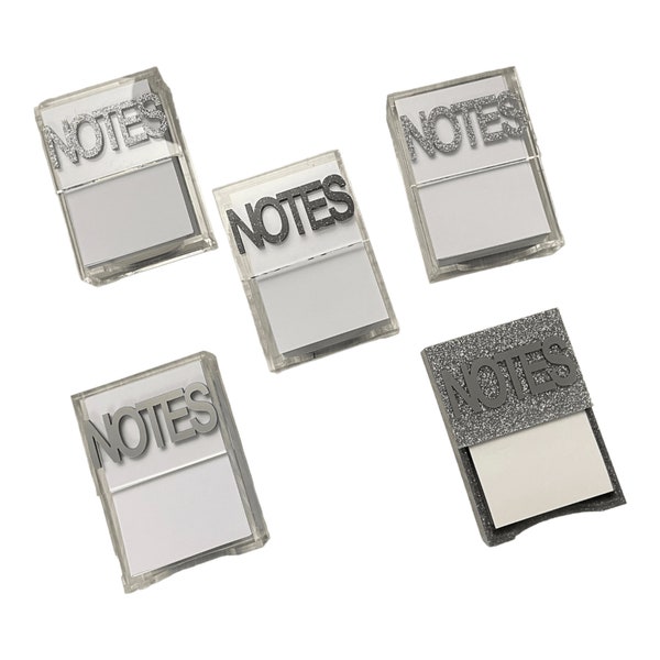 Acrylic Sticky Note Holder - Etsy