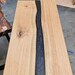 Live Edge Red Oak Entryway Table Oak River Table Live Edge Table ...