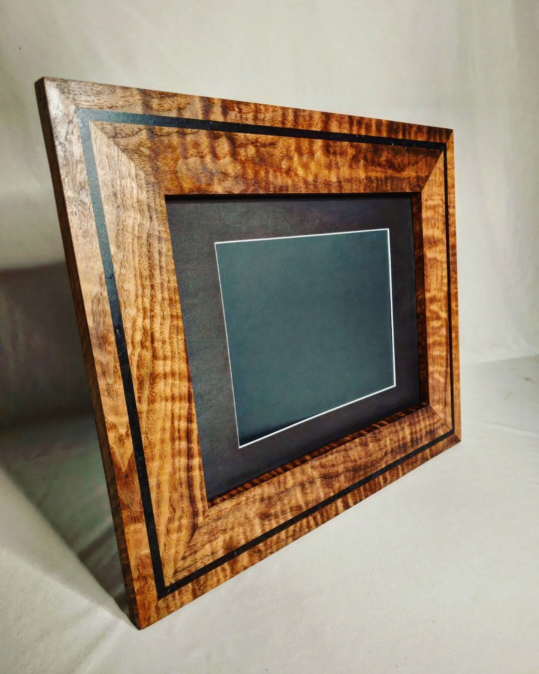 Handmade Black Walnut Frames W/ Obsidian Inlay Diploma Frame University ...