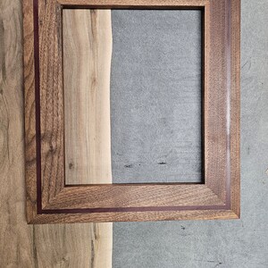 Handcrafted Black Walnut Frames W/ Epoxy Inlay Custom Diploma Frame A3 ...