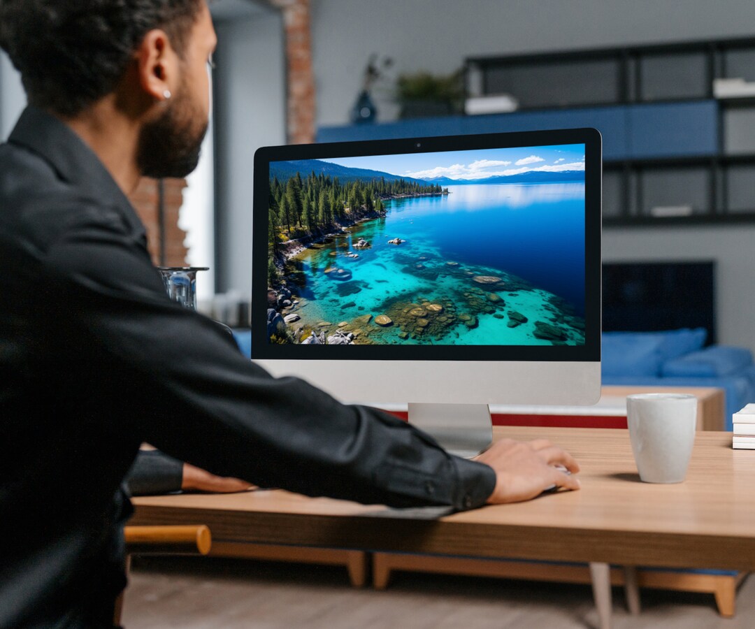 This AMAZING Lake Tahoe Desktop Background Makes for the Perfect High ...