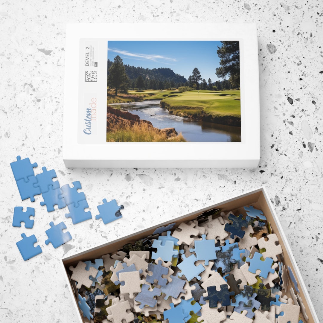 Golf Course Puzzle 1000 Piece Puzzle, 500, 252, 110 Made in USA ...