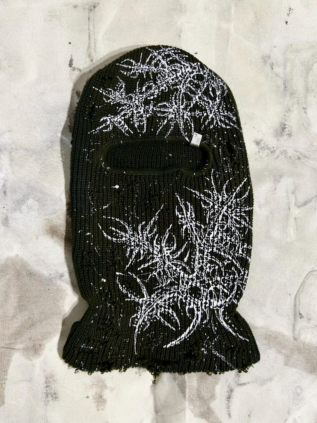 Vintage Balaclava Cyber Sigilism Neo Tribal Custom Handmade Goth - Etsy