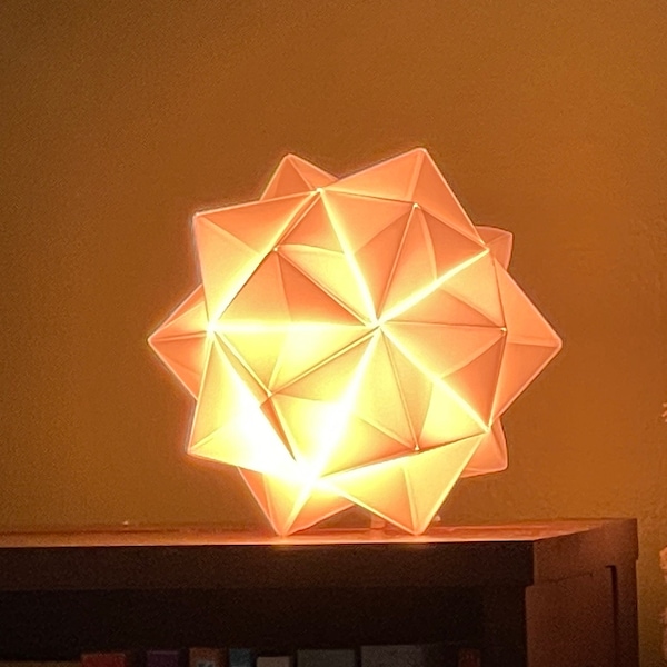 Origami Lamp - Etsy