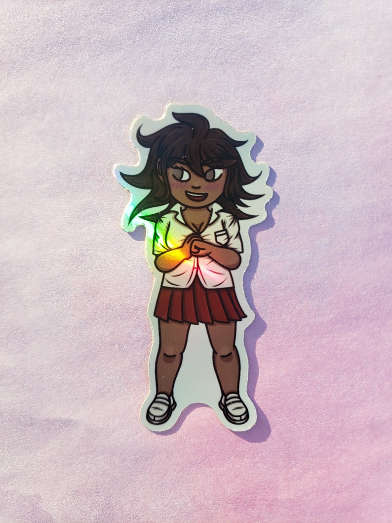 Akane Owari Ultimate Gymnast Danganronpa 2 Vinyl Sticker - Etsy