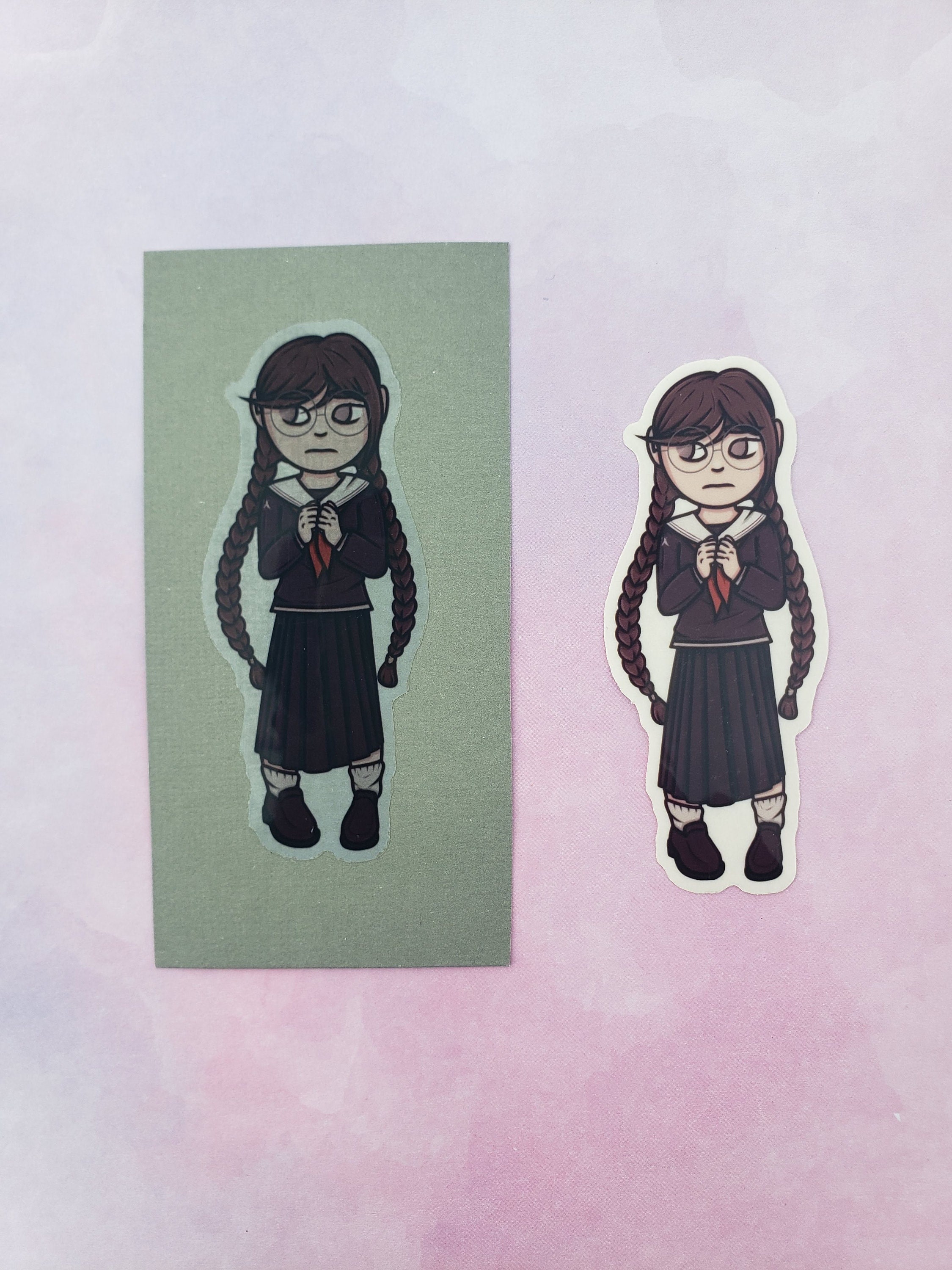 Toko Fukawa Ultimate Writing Prodigy Danganronpa Vinyl Sticker - Etsy