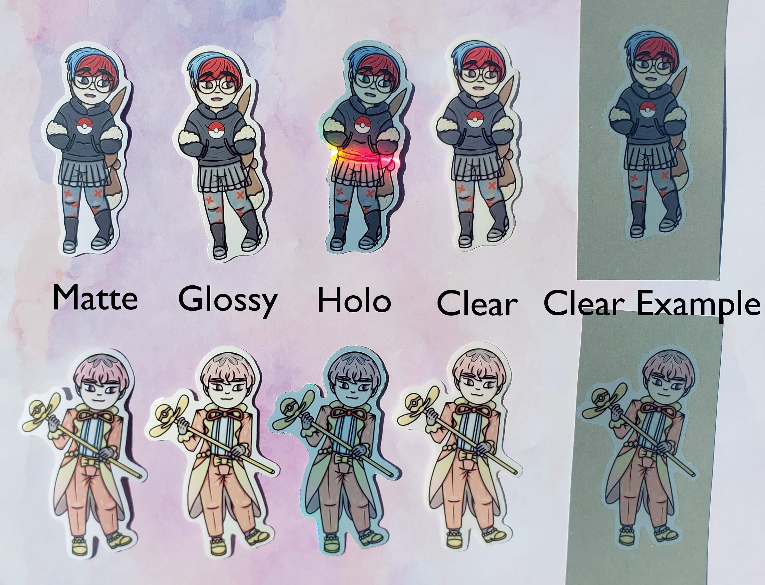 Pokemon Scarlet & Violet Handmade Character Vinyl Stickers - Etsy
