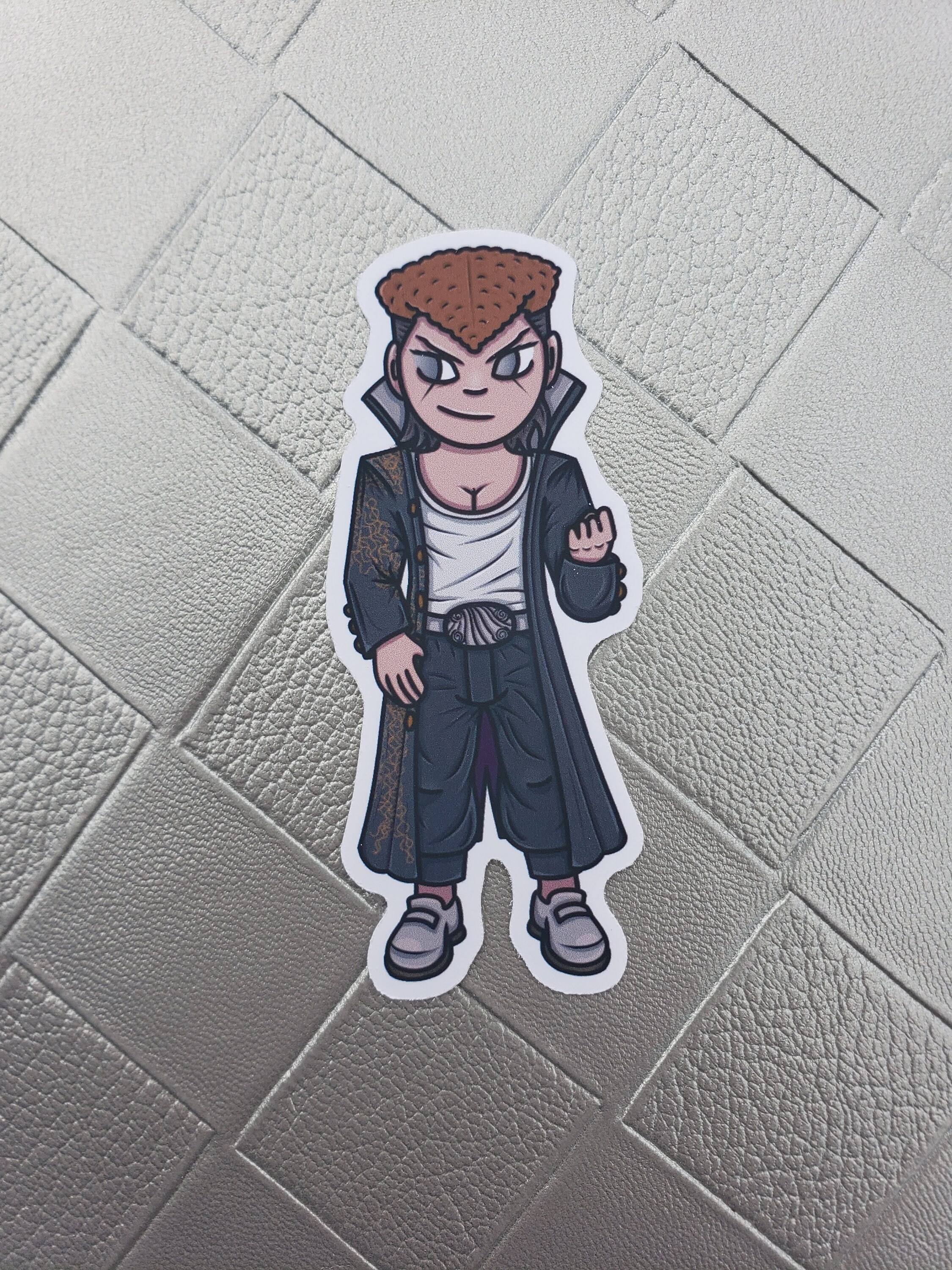 Mondo Owada Ultimate Biker Gang Leader Danganronpa Vinyl Sticker - Etsy