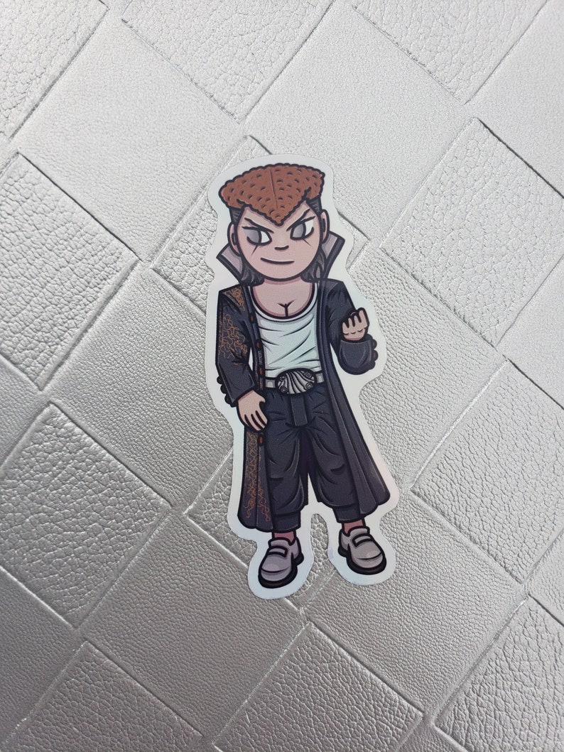 Mondo Owada Ultimate Biker Gang Leader Danganronpa Vinyl Sticker - Etsy