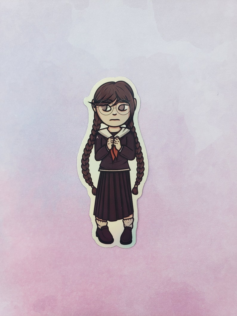 Toko Fukawa Ultimate Writing Prodigy Danganronpa Vinyl Sticker - Etsy