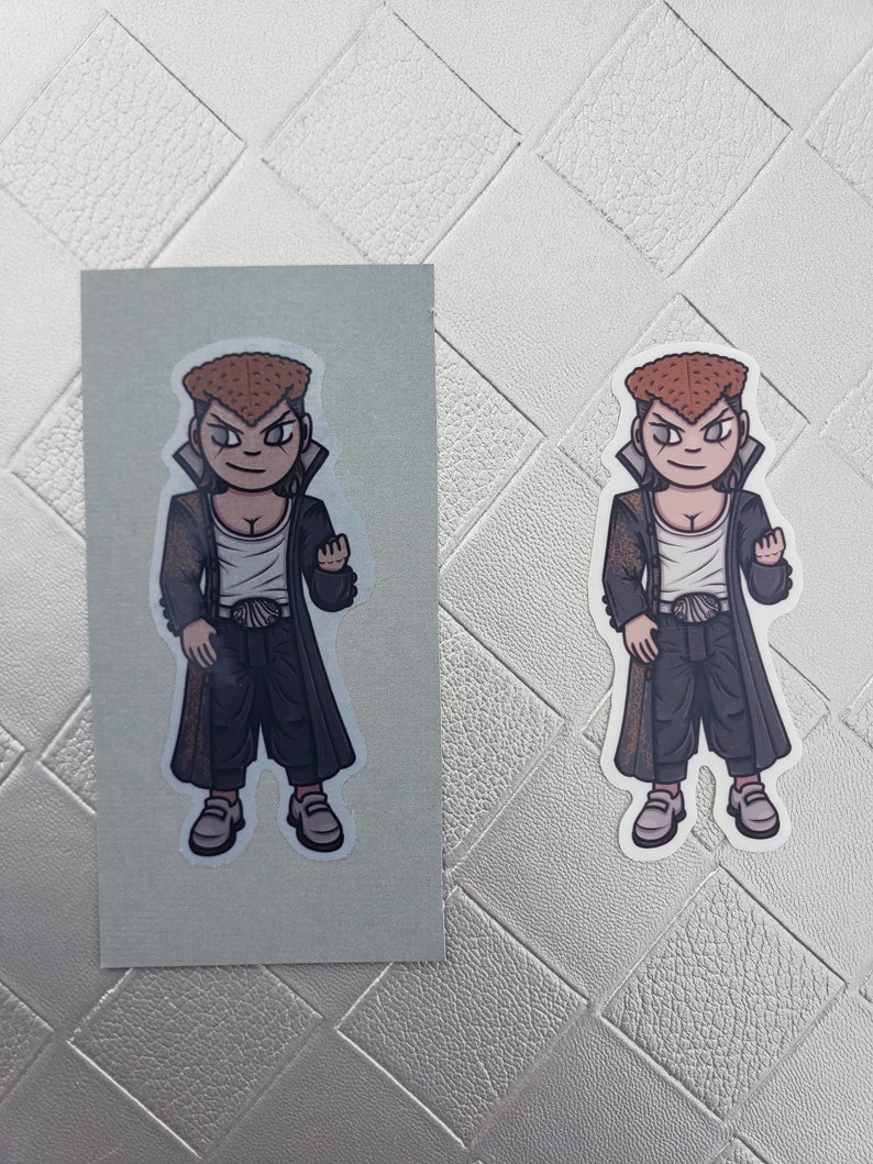 Mondo Owada Ultimate Biker Gang Leader Danganronpa Vinyl Sticker - Etsy