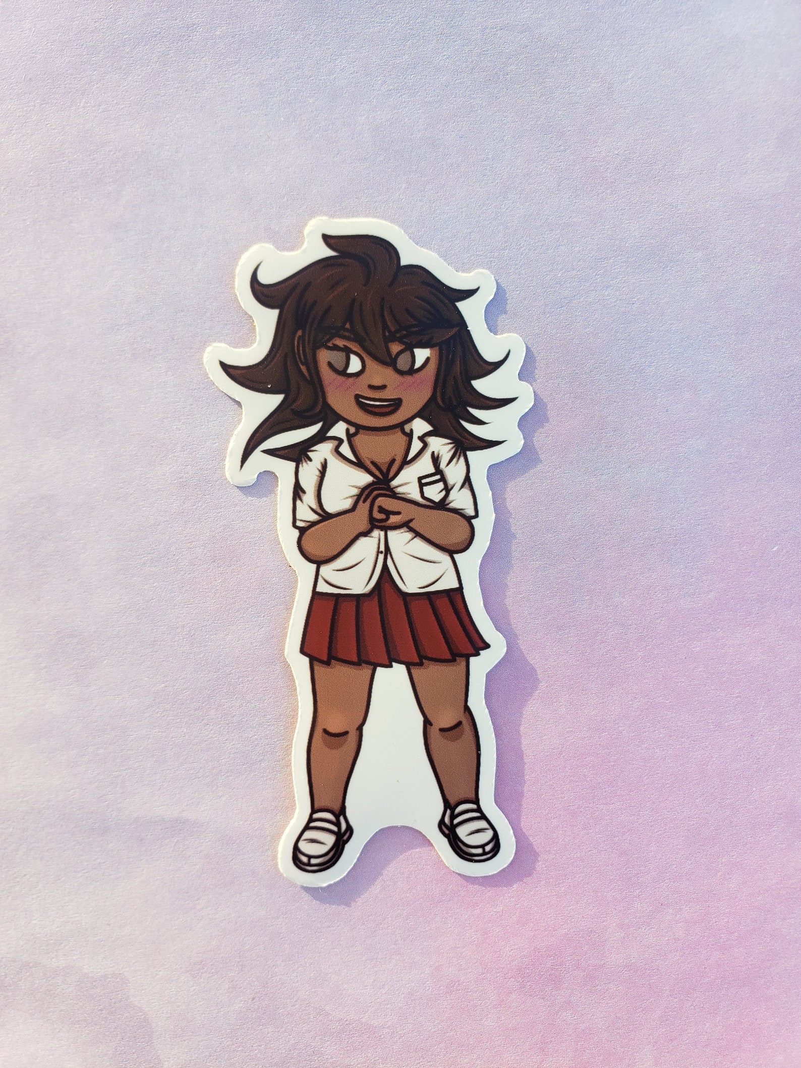 Akane Owari Ultimate Gymnast Danganronpa 2 Vinyl Sticker - Etsy