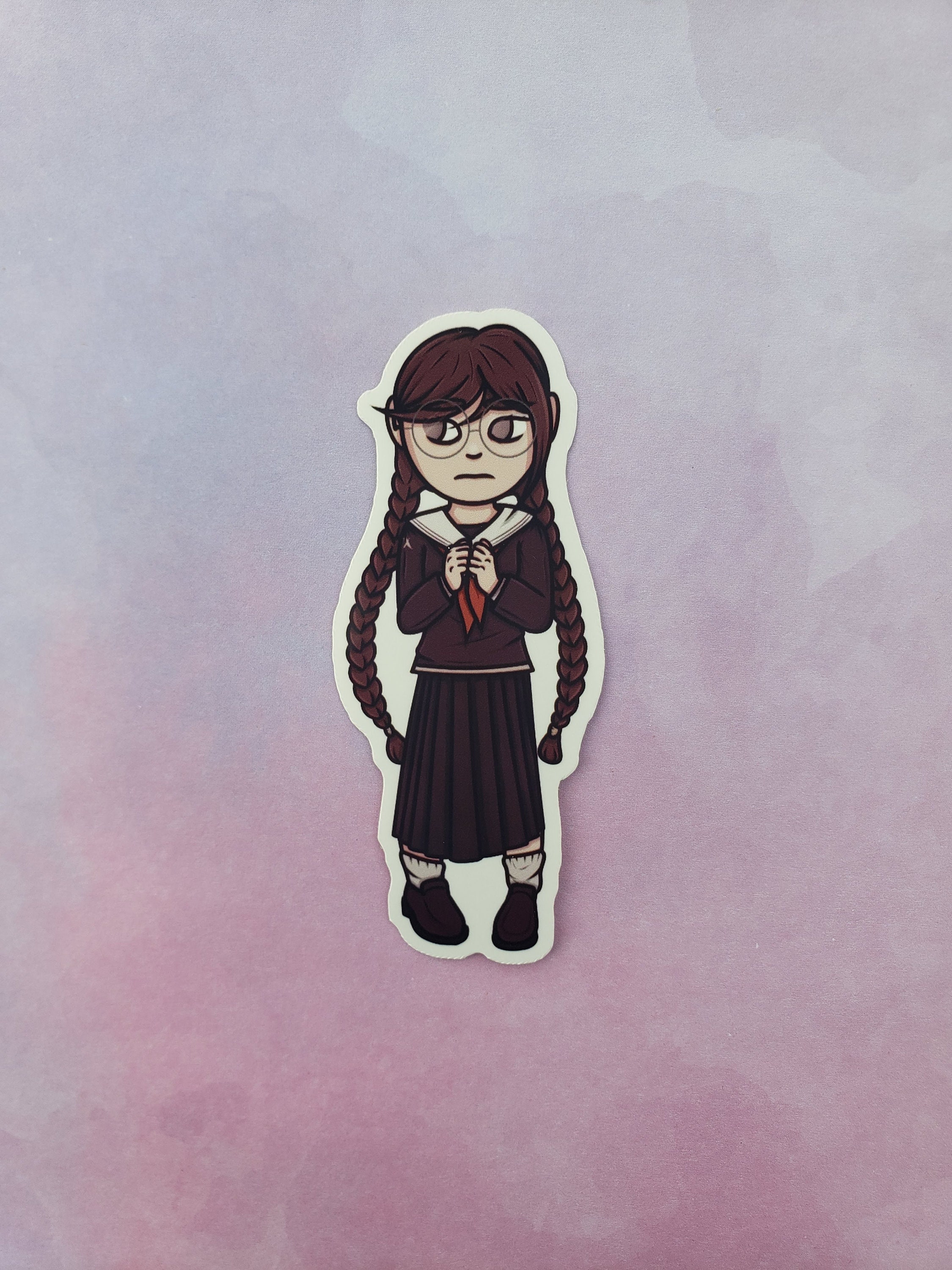 Toko Fukawa Ultimate Writing Prodigy Danganronpa Vinyl Sticker - Etsy