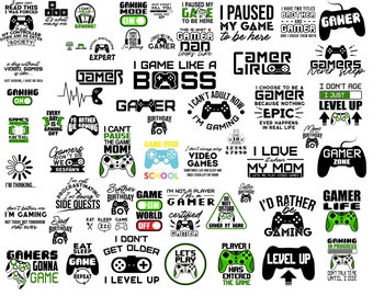 Gamer Bundle, Funny Gamer, Gamer, Video Games, Boys Shirt, Game ...