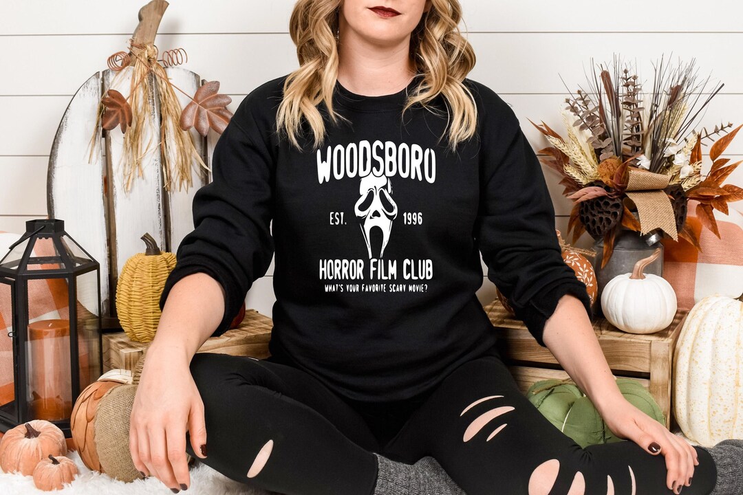 Scream Sweatshirt, Ghost Face Sweater, Halloween Jumper, Halloween ...