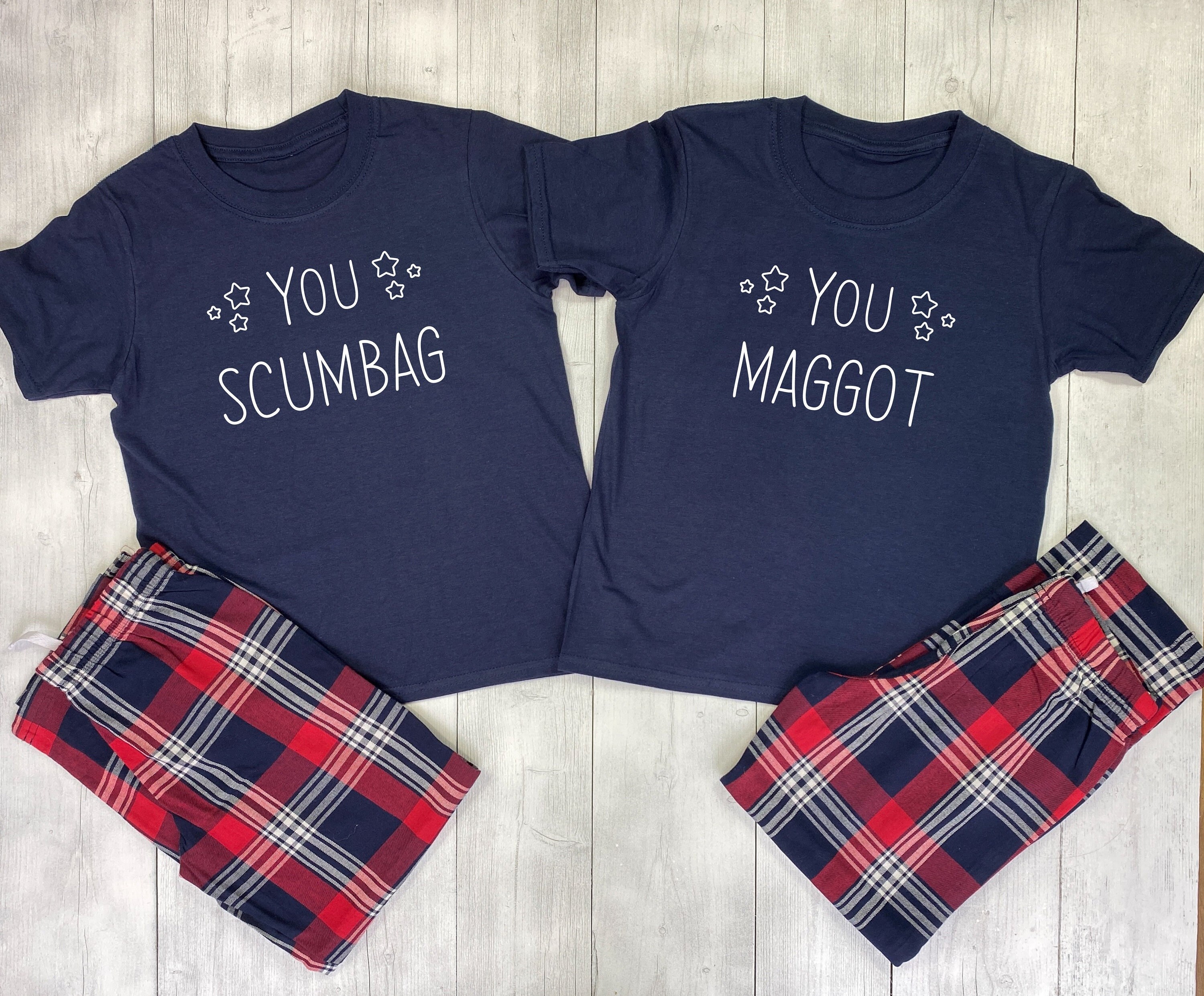 His and Hers Matching Pyjamas Matching Couples Pyjamas His - Etsy UK