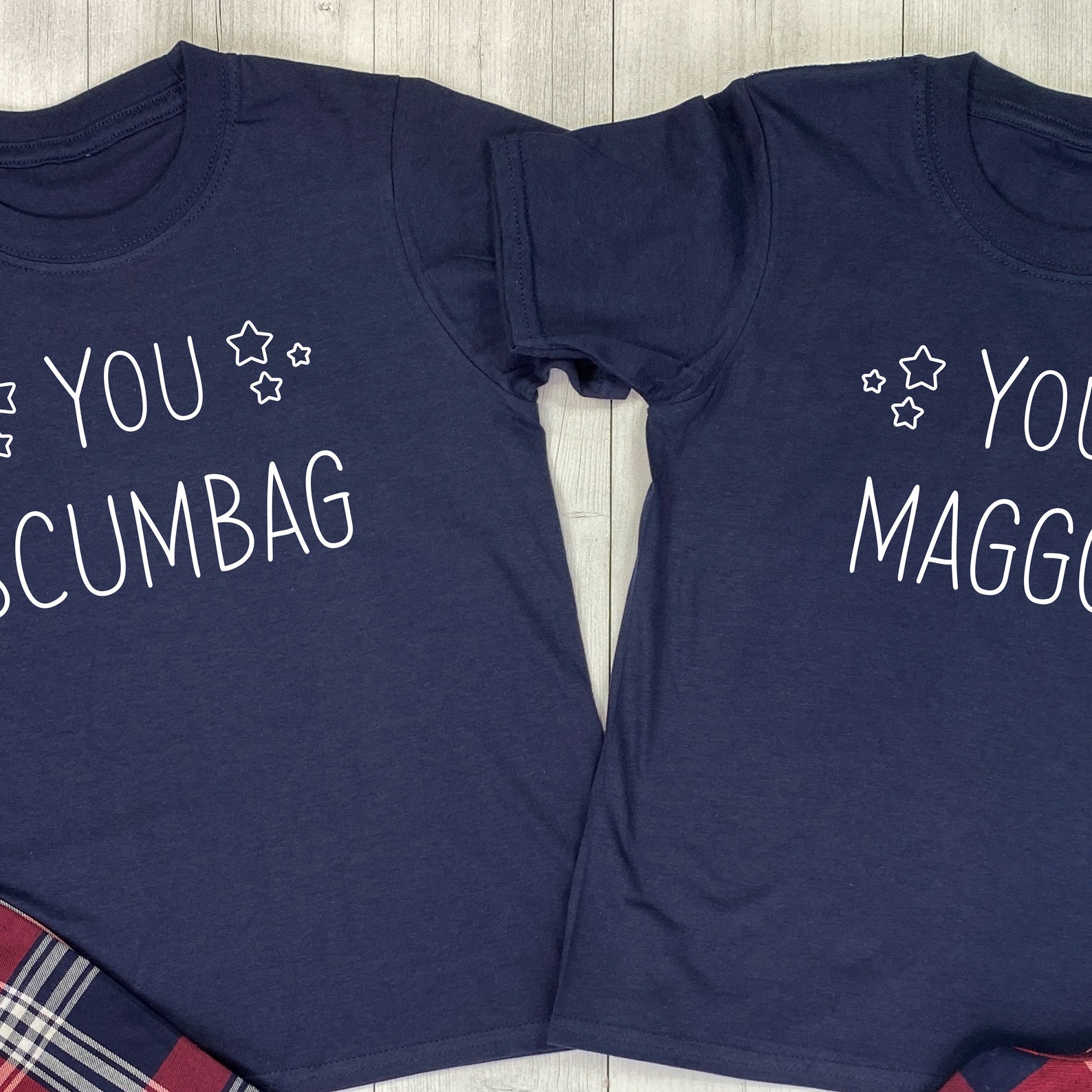 His and Hers Matching Pyjamas Matching Couples Pyjamas His - Etsy