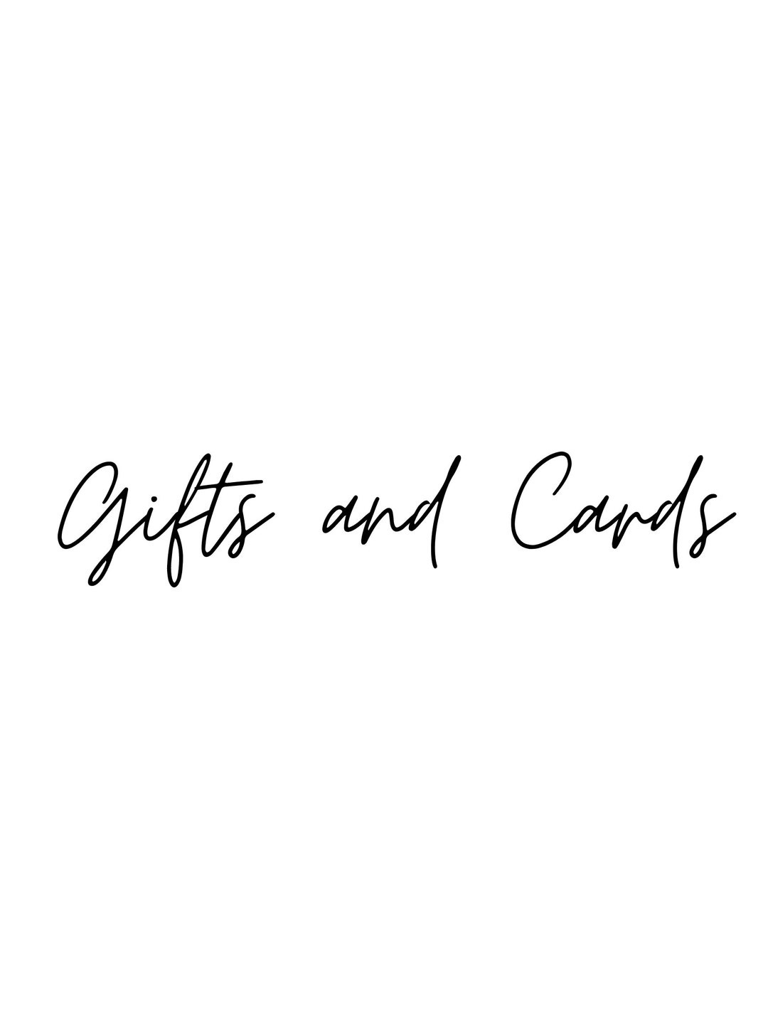 Gifts & Cards Wedding Downloadable Sign - Etsy