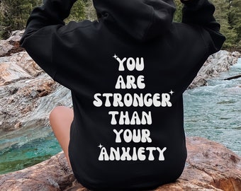 Anxiety Hoodie - Etsy