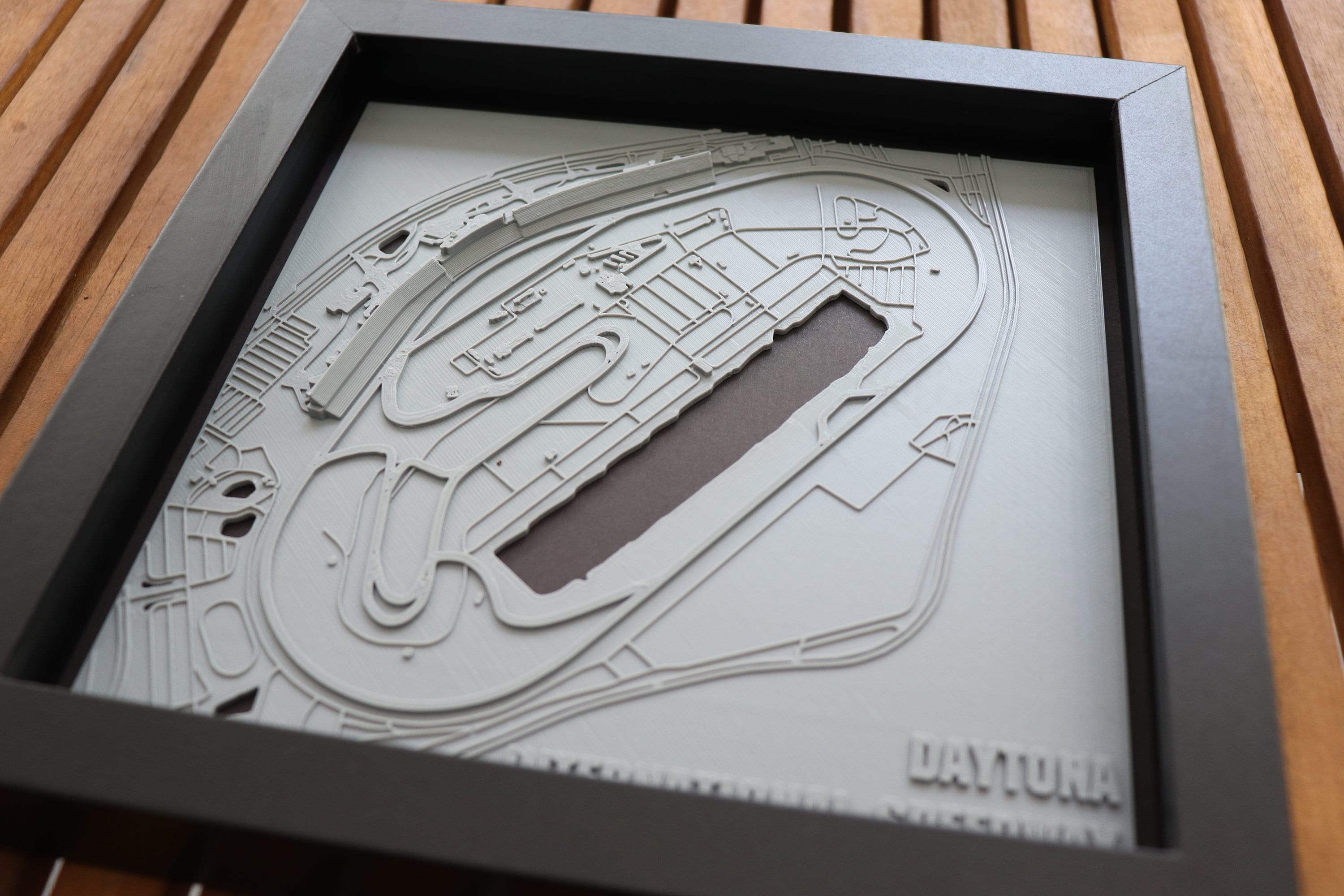 Daytona International Speedway FL | 9" 3D Print | Shadow Box - Etsy