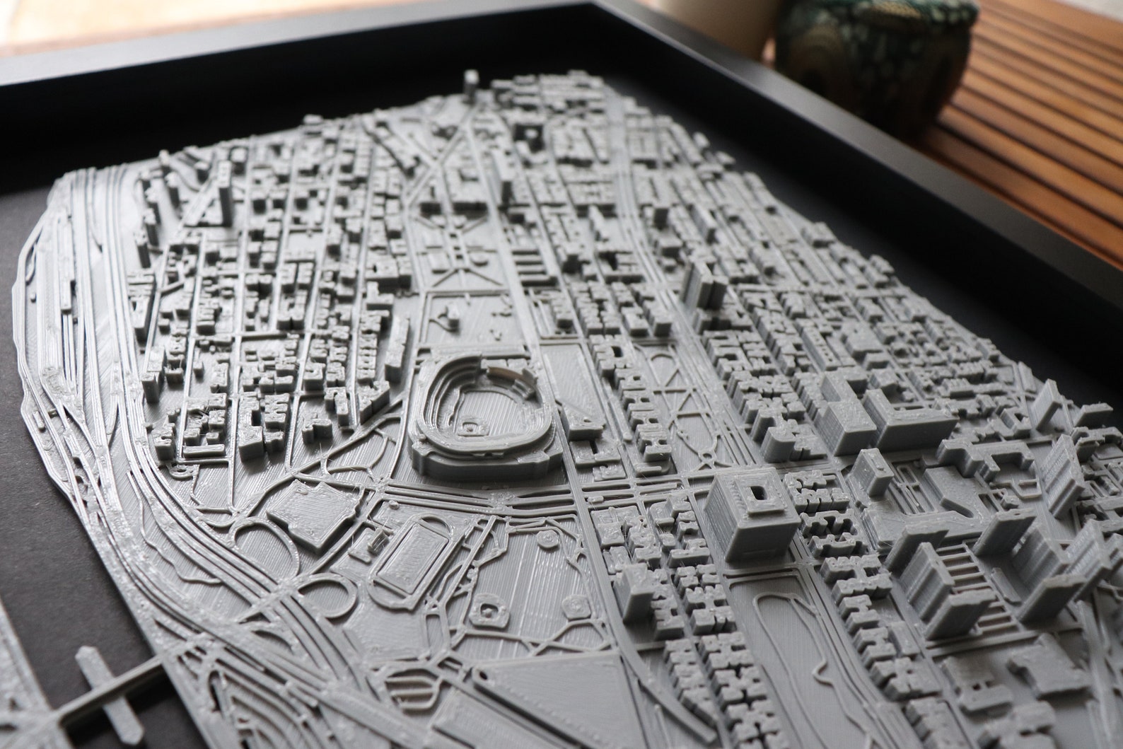 Yankee Stadium | Bronx NY | 3D City Print | Shadow Box Wall Hanging ...