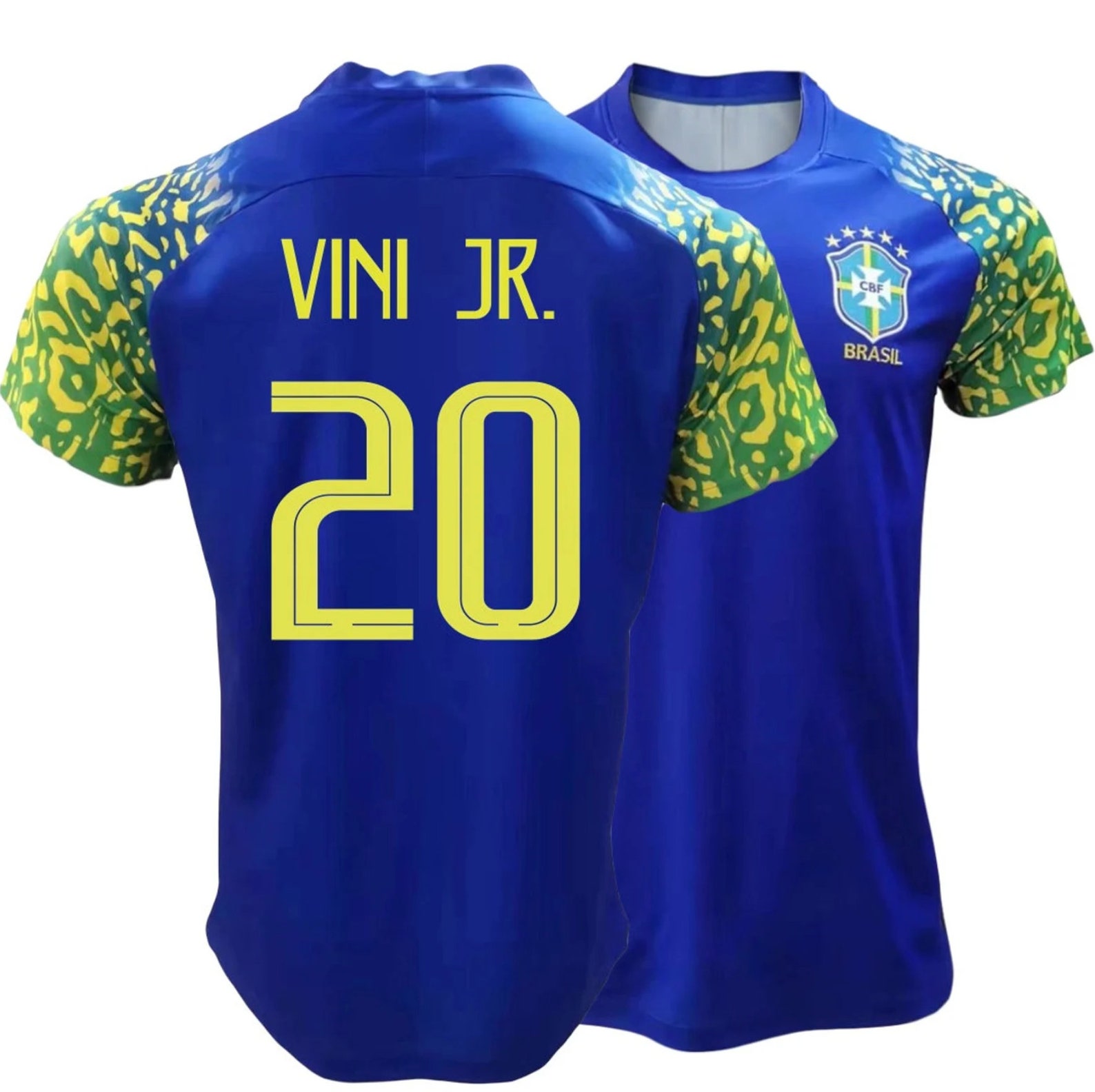 New Brazil Vini Jr.20 Custom Soccer Adult Fan Kit-nuevo - Etsy