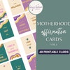 Birth Preference and Birth Affirmation Cards Bundle Editable ...