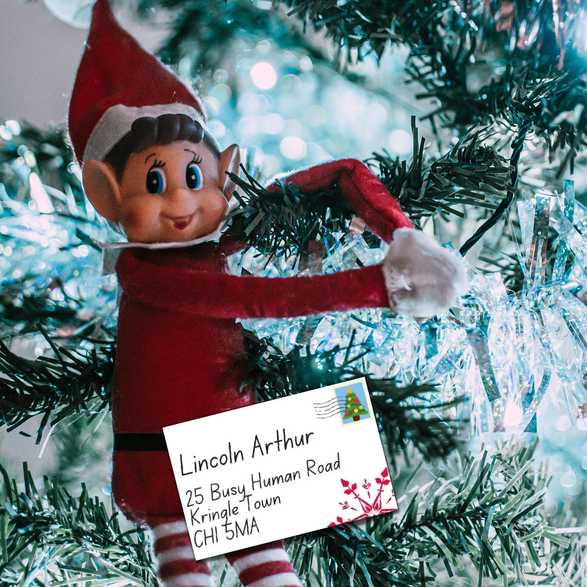 Editable + Printable Elf Letter and Envelope Template | Editable Elf ...