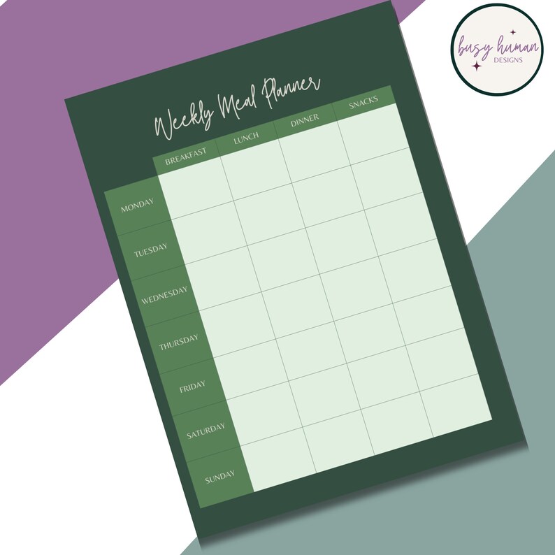 Ultimate Meal Planning Bundle |printable Meal Budget Planner + Shopping ...