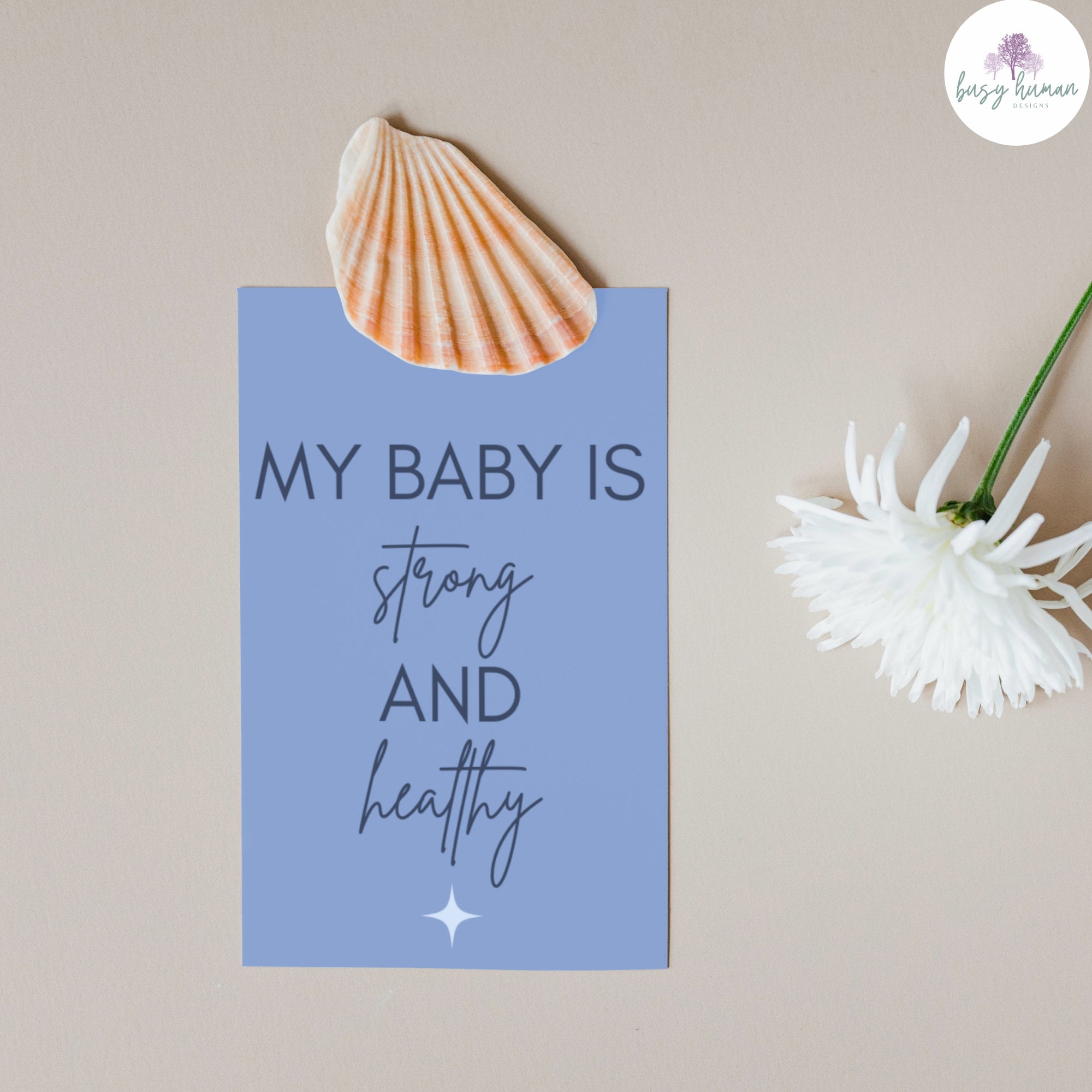 48 Birth Affirmation Cards Printable Pregnancy, Labour and Birth ...