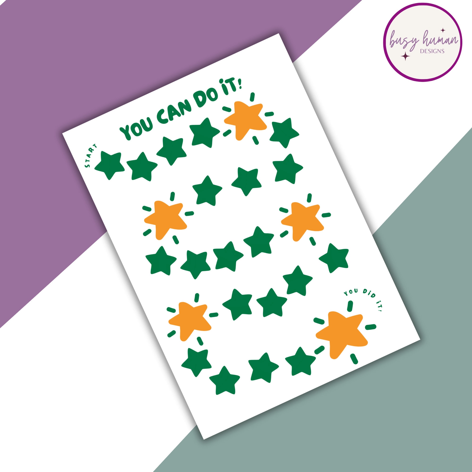 Printable Kids Reward Chart | Potty Training | Behaviour Chart | Star ...