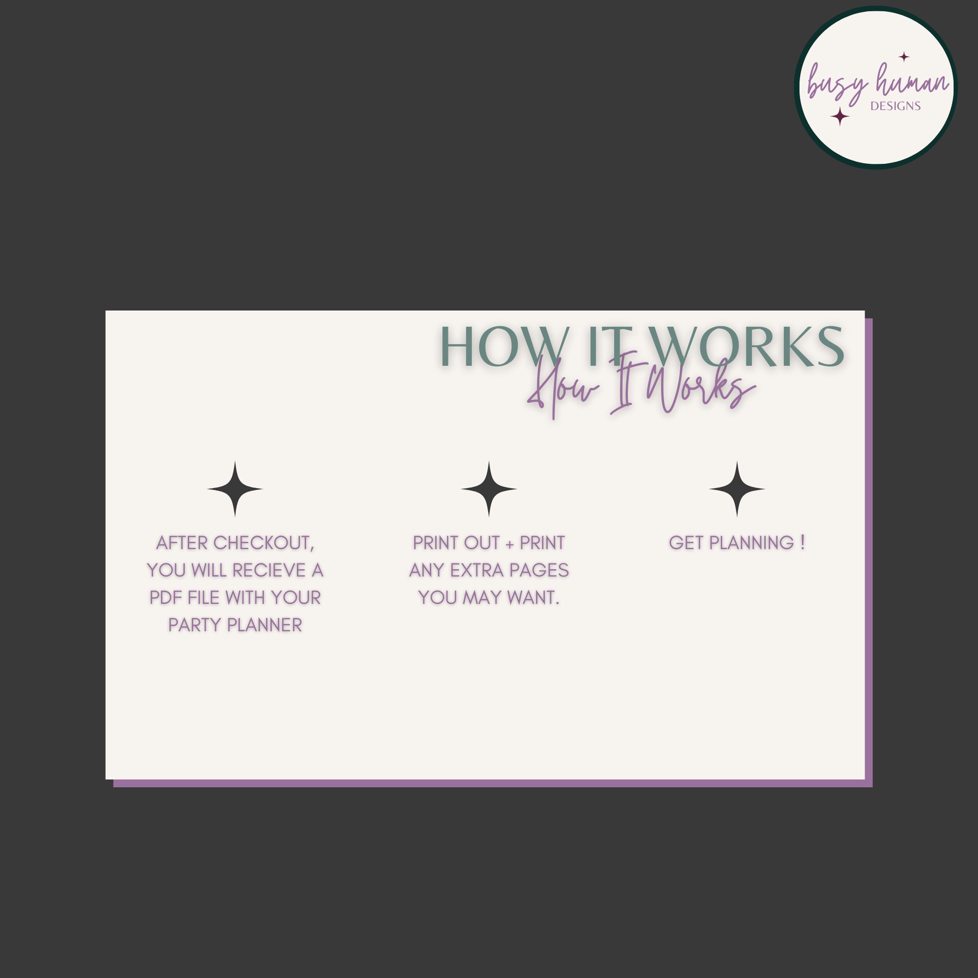 Printable Party Planner Organizer Bundle Birthday Party Planner Event ...