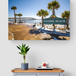 Navarre Beach, Florida's Best Kept Secret, Panhandle Snow 2025, Between ...