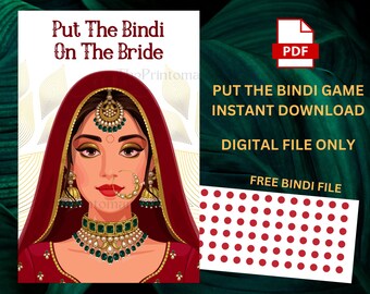 Pin the Bindi on the Bride - Etsy UK