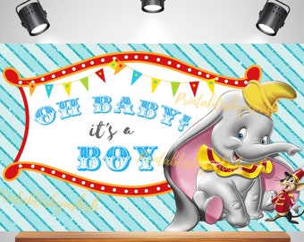 Dumbo Circus Baby Shower - Etsy