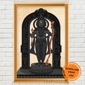 Shri Ram Mandir Ayodhya,ram Temple, Shreeram Home Decor, Laxman ...