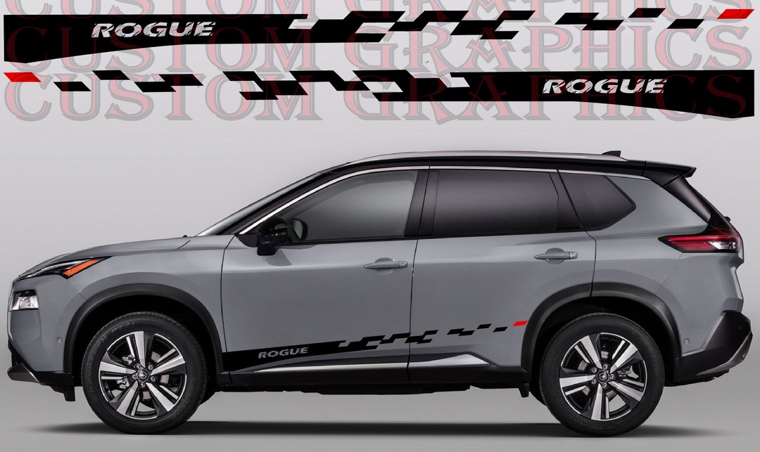 Exclusive Side Stripe Decal Graphic Sticker Kit Compatible With Nissan ...