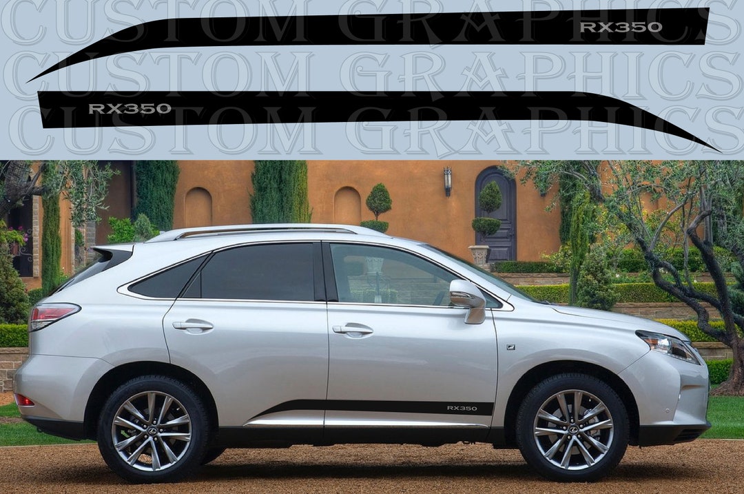 2x Body Decals Side Stripe Sticker Logo Graphics Vinyl Compatible With ...