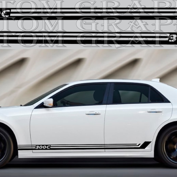 Chrysler 300 Graphics Decals - Etsy
