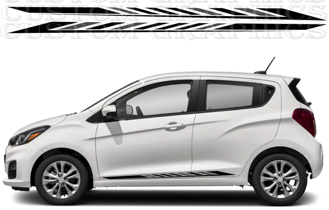 Side Door Stripe Custom Kit Stickers Set Kit Compatible With Chevrolet ...