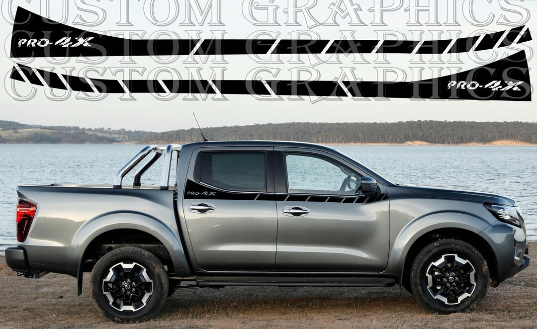 Nissan Navara Pro-4x Side Door Stripe Decal Kit - Etsy