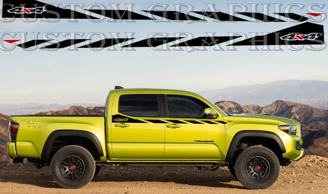 Exclusive Design Side Stripe Decal Graphic Sticker Kit Compatible With ...