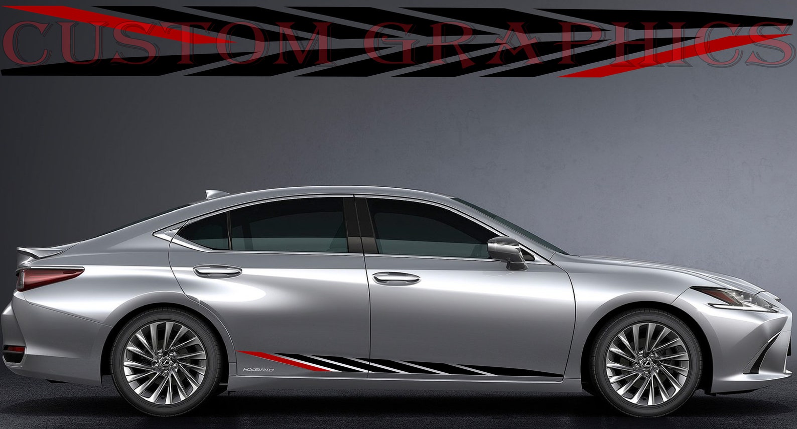 2 Color Exclusive Vinyl Decal Custom Stickers Graphic Kit Compatible ...