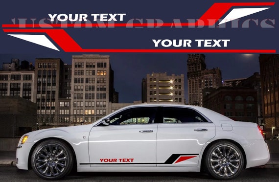 Universal Design Side Stripe Decal Graphic Sticker Kit - Etsy