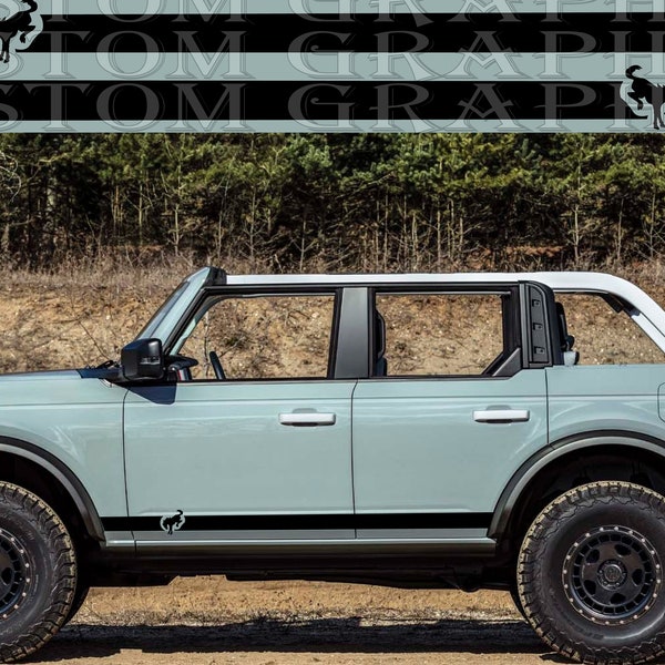 Ford Bronco Wildtrak Decal - Etsy